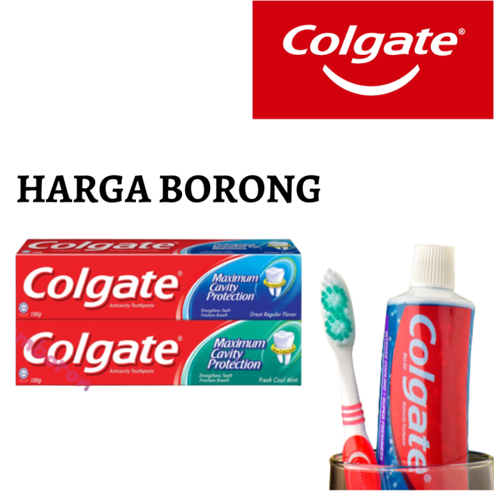 (2027)COLGATE TOOTHPASTE / UBAT GIGI / MAXIMUM CAVITY PROTECTION ...