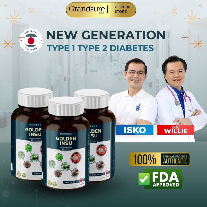 [TOP 1 JAPAN] Golden Insu Essentials: Daily Diabetes Support for Low ...