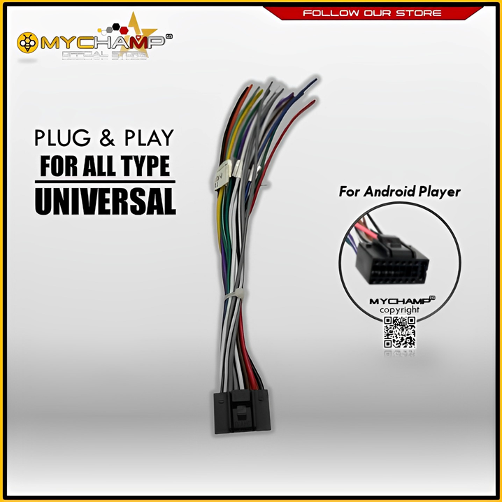 [MYC] Car Android Player Universal Power Socket | Lazada