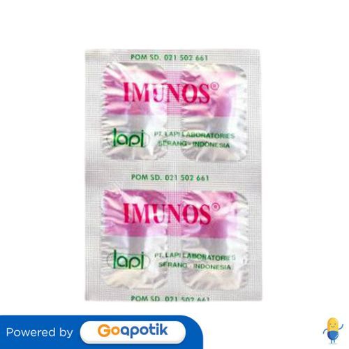 Imunos Strip 4 Kaplet | Lazada Indonesia