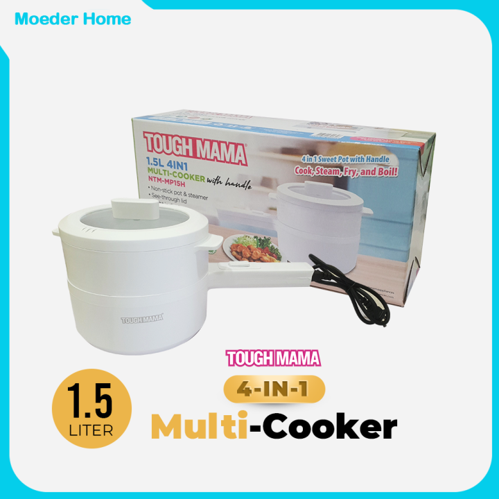 Tough Mam 1.5L 4IN1 Multi-Cooker | Lazada PH