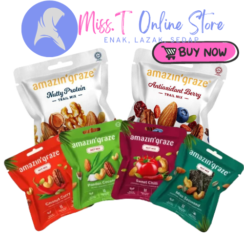 [MT] Amazin'Graze Trail & Nut Mix 30gm | Lazada