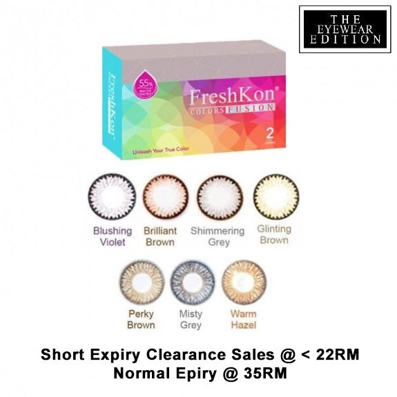 FreshKon Colors Fusion Monthly Color Contact Lens | Lazada
