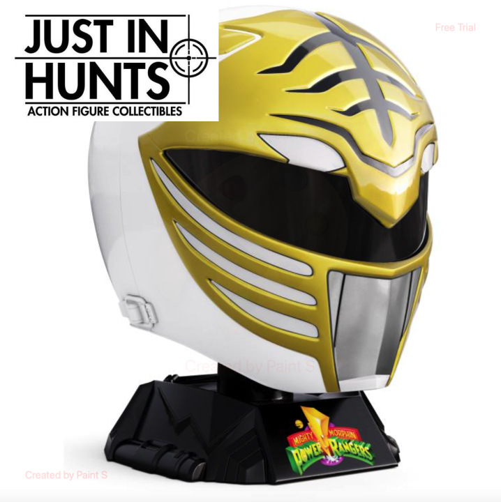 HASBRO Mighty Morphin Power Rangers Lightning Collection White Ranger 1 ...