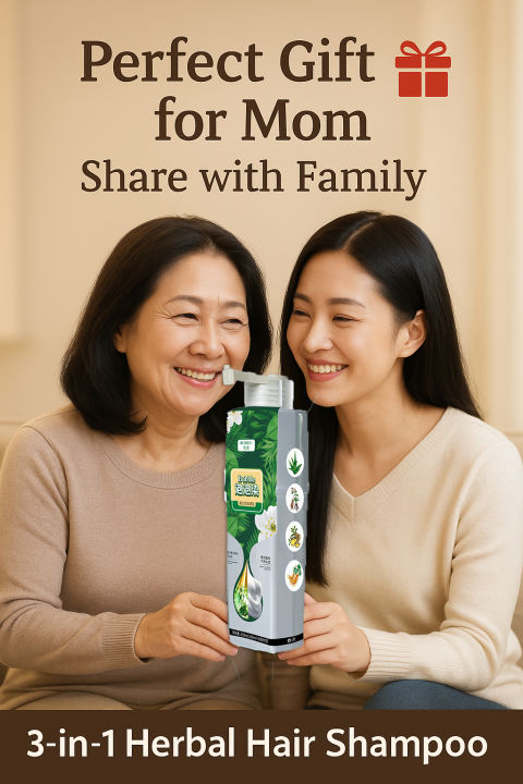 Beirou Herbal Bubble Hair Dye Shampoo Untuk Suami Isteri Guna Sama ...