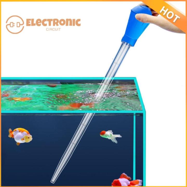 ELECTRONIC CIRCUIT Effective Fish Tank Pipette Cleaning Straw Lengthen ...
