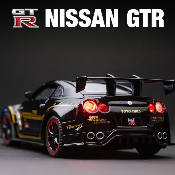 New 1:32 NISSAN GTR GT-R R35 Alloy Car Model Diecasts & Toy Vehicles ...