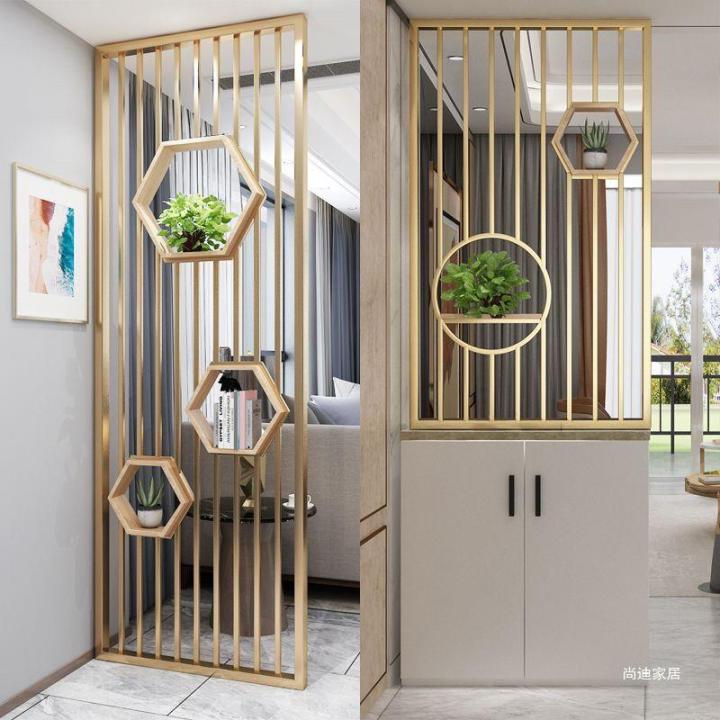 Iron screen partition, living room obstructed by feng shui, entrance ...