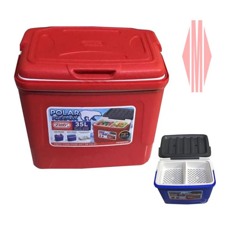 Zooey Polar Ice Box Plain Lid 35 Liter | Lazada PH