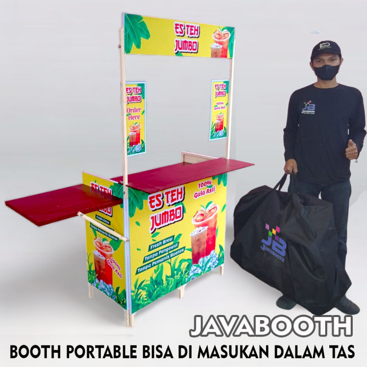 TAS BOOTH PORTABLE - TAS MEJA PAMERAN - TAS MEJA LIPAT UNTUK BOOTH KAYU ...