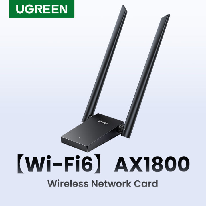 UGREEN AX1800 USB WiFi 6 Adapter with Amplifier 5G 2.4G Dual Band USB 3 ...