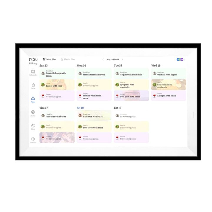WIFI 15.6In Digital Calendar Chore Chart HD Interactive Touchscreen ...