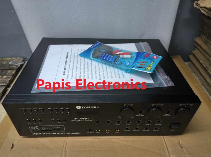 Tosunra amplifier AV-735BT av-735bt 700watts per channel | Lazada PH