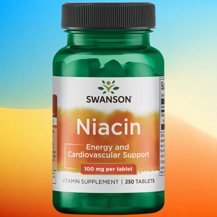 Swanson Niacin 100 MG 250 Tabs Energy & Heart Health | Lazada PH