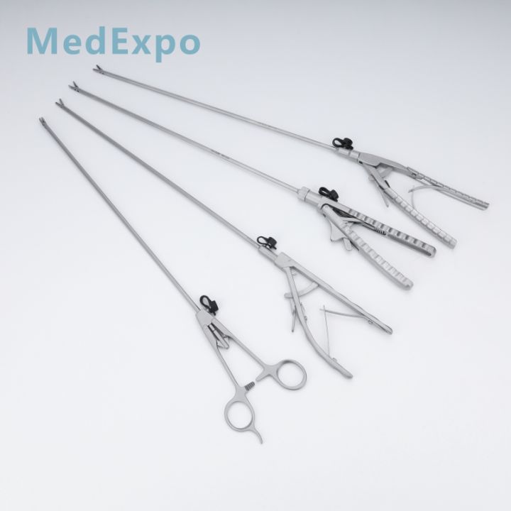 Laparoscopic Needle Holder 5mm 330mm Length For Endoscopic Surgery ...