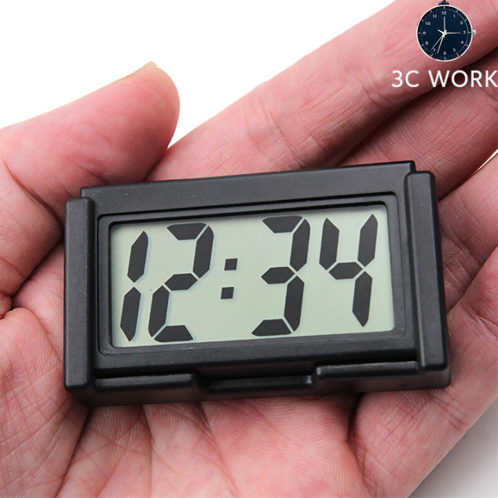 3C Work นาฬิการถยนต์นาฬิกาอิเล็กทรอนิกส์ | Lazada.co.th