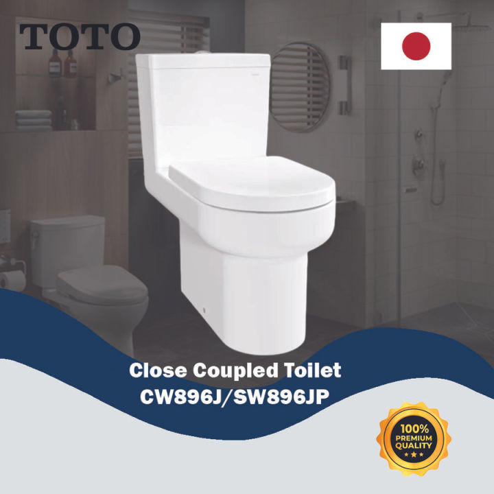 TOTO Closet Duduk CW895J | Lazada Indonesia
