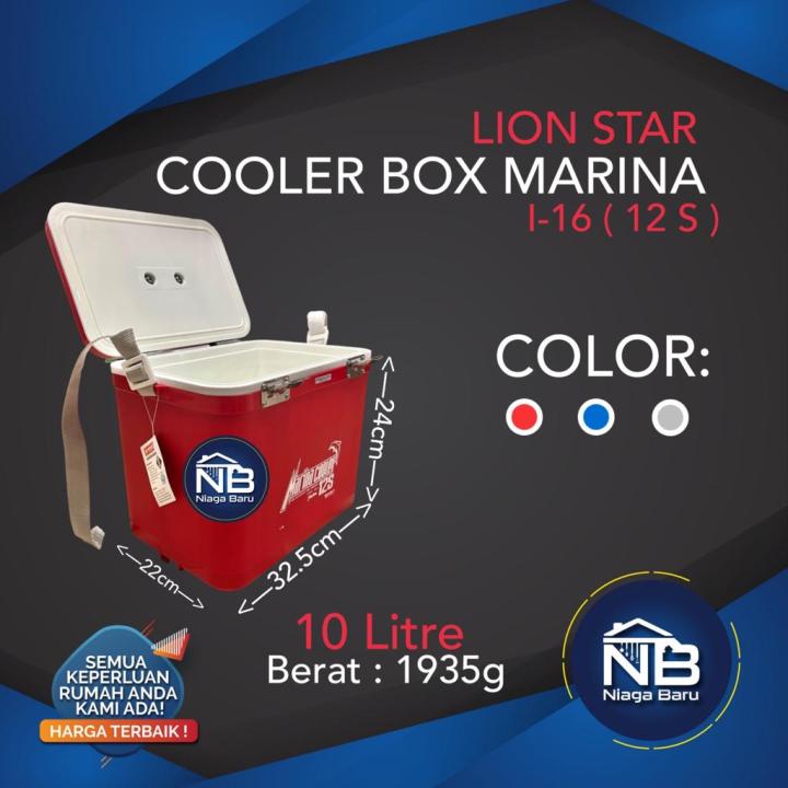 Lion Star Marina Cooler Box 12s 10 Liter | Lazada Indonesia