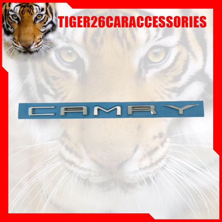 Toyota Camry Chrome Colour Car Logo Emblem | Lazada