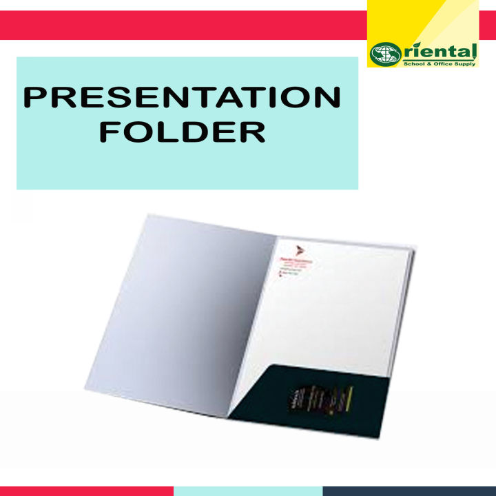 Short Presentation Folder without window - Office Filing and Organizing ...