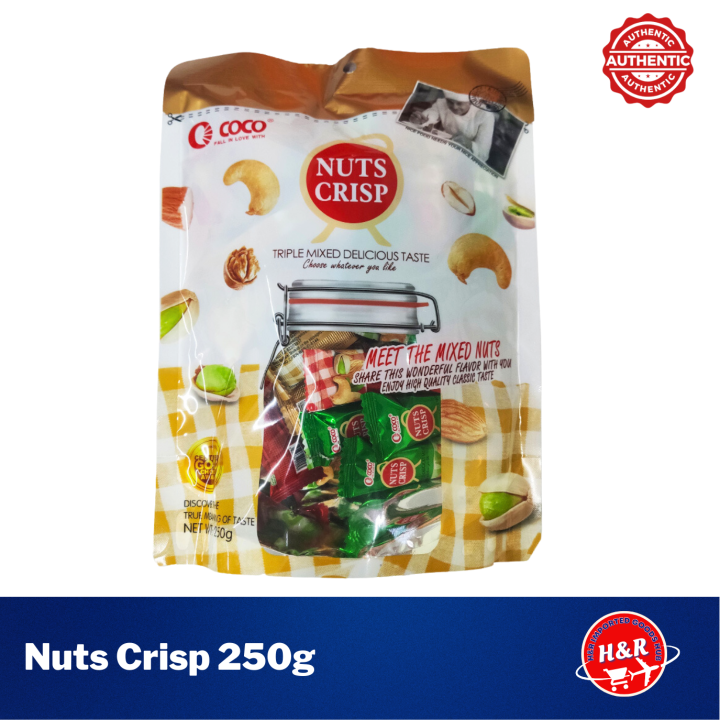 COCO Nuts Crisp 250g - Triple Mixed Delicious Taste | Lazada PH