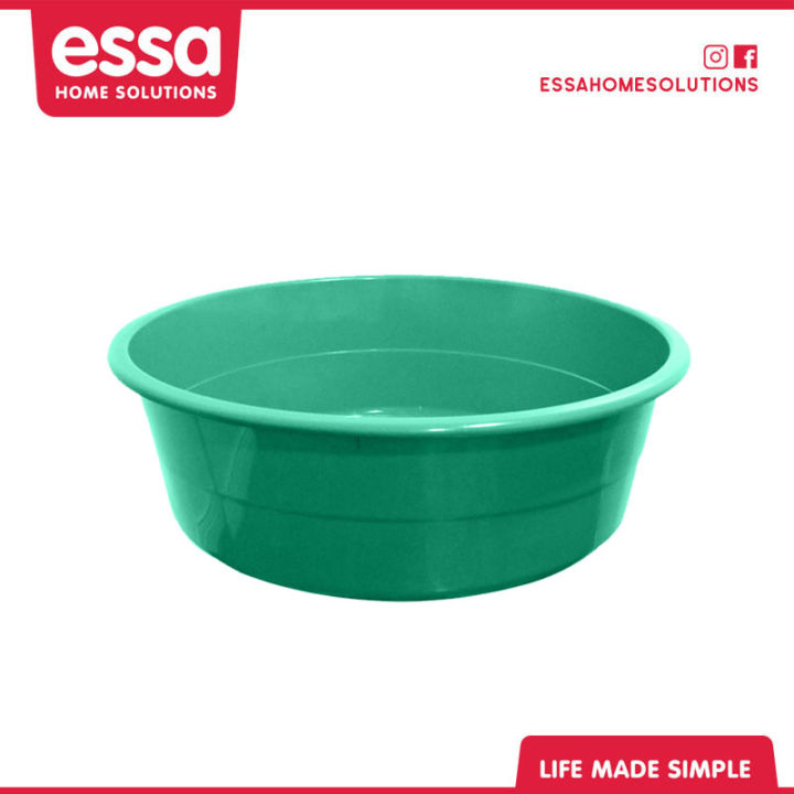 Essa Home Solutions Basin 18 Inches (Round Plastic Container, Water ...
