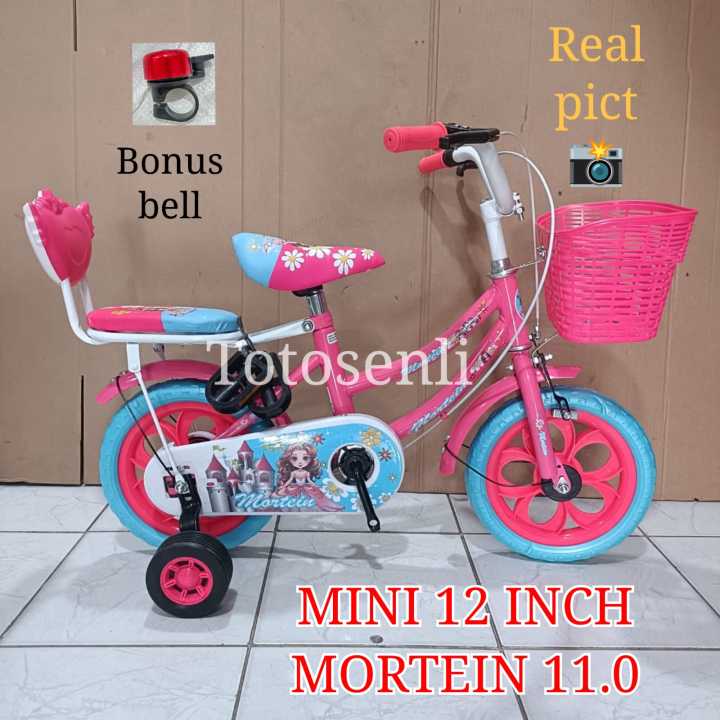 sepeda anak mini 12 inch mortein 11.0 sepeda anak perempuan 12 inch ban ...