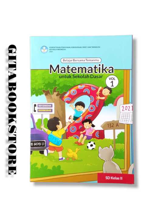 Buku Matematika Kelas 2 SD/MI Volume 1 Kurikulum Merdeka | Lazada Indonesia