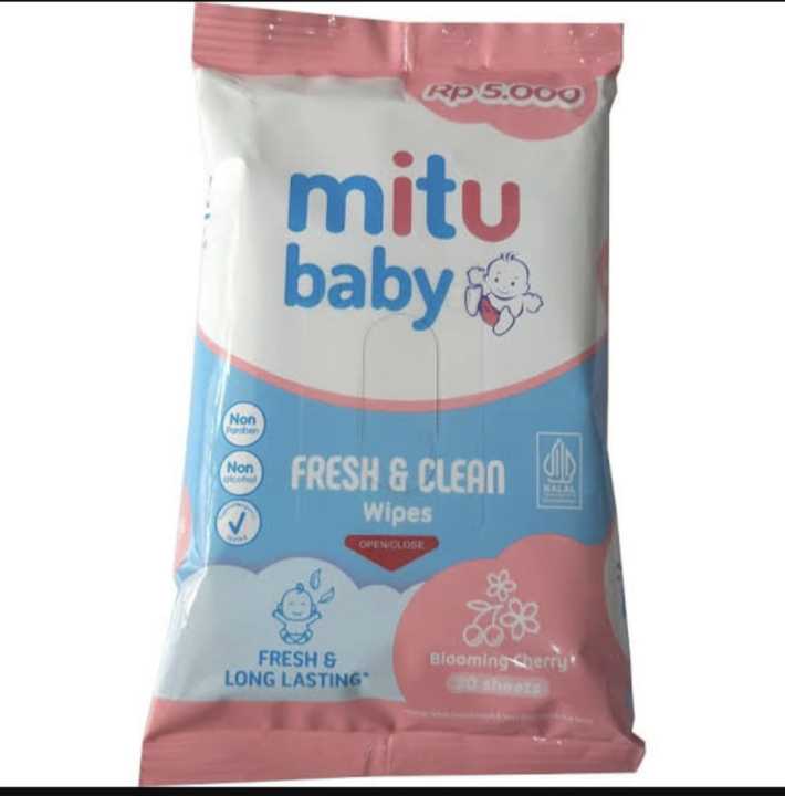 MITU TISSUE BASAH ISI 25 SHEET | Lazada Indonesia