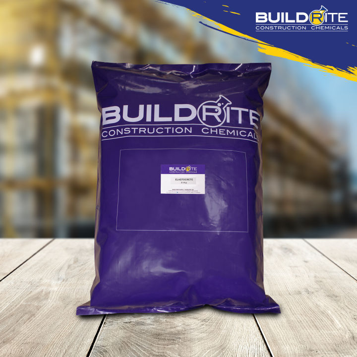 BUILDRITE ELASTOCRETE Flexible, Self-Leveling Mortar 25KG | Lazada PH