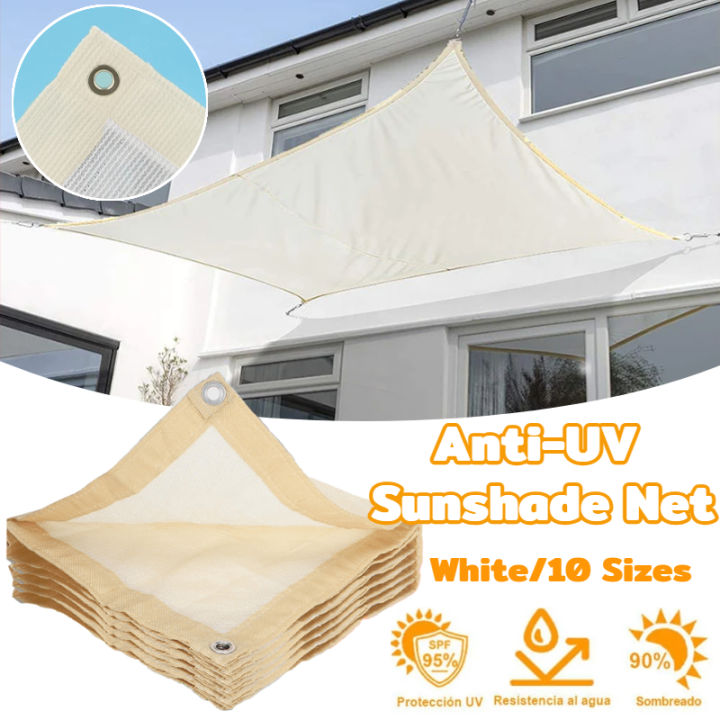 Anti-UV 90% Sunshade Net Greenhouse Plants Shading Shed Garden Privacy ...