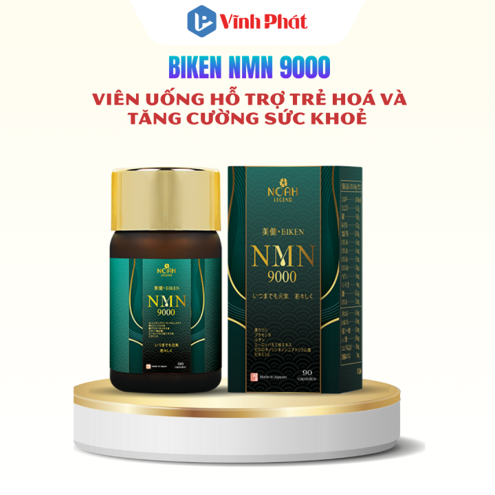 BIKEN NMN 9000 - Viên uống trường thọ và trẻ hóa Nhật Bản | Lazada.vn