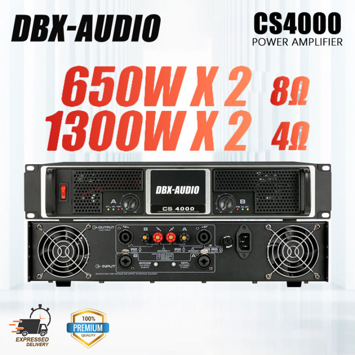 DBX-AUDIO CS4000/P7000S Two Channel Audio Amplifier 8 Ohm 1300 Watt ...