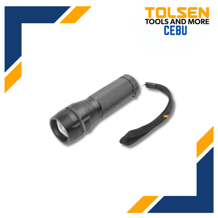 LED Flashlight w/ Zoom Function (38.5x212mm) 60035 | Lazada PH