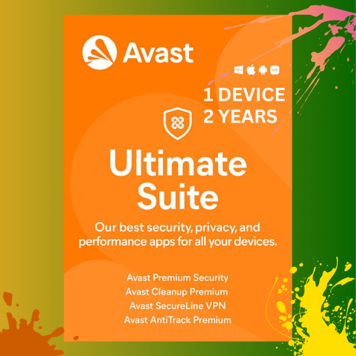 Avast Ultimate Suite 1 Device 2 Years | (Genuine License Key Only ...