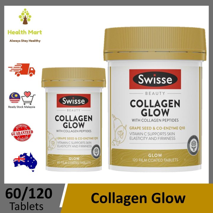 SWISSE Beauty Collagen Glow with Collagen Peptides (60 / 120 Tablets) | Lazada