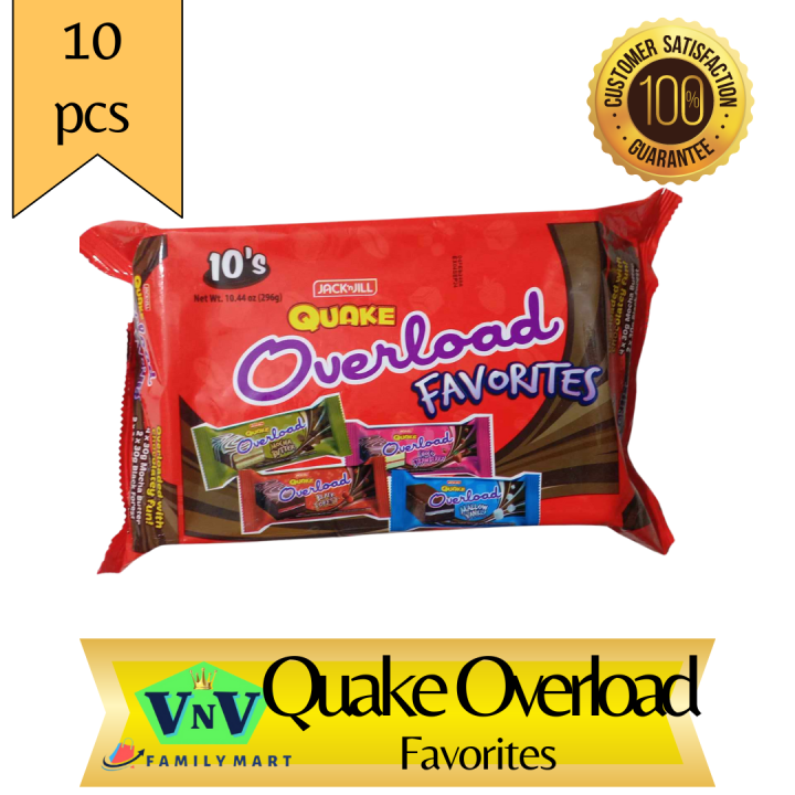 VNV QUAKE OVERLOAD FAVORITES 29g x 10pcs | Lazada PH