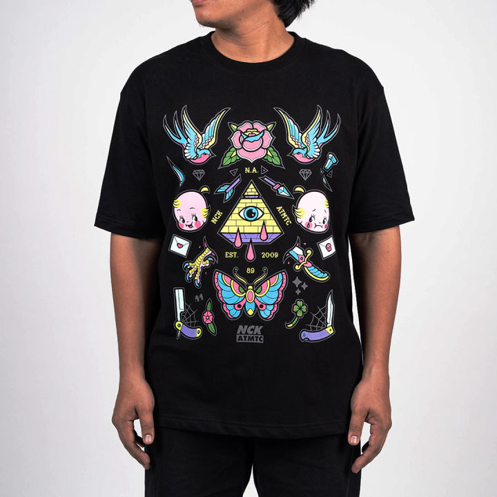 Nick Automatic "ILLUMATIC" Black T-shirt | Lazada PH