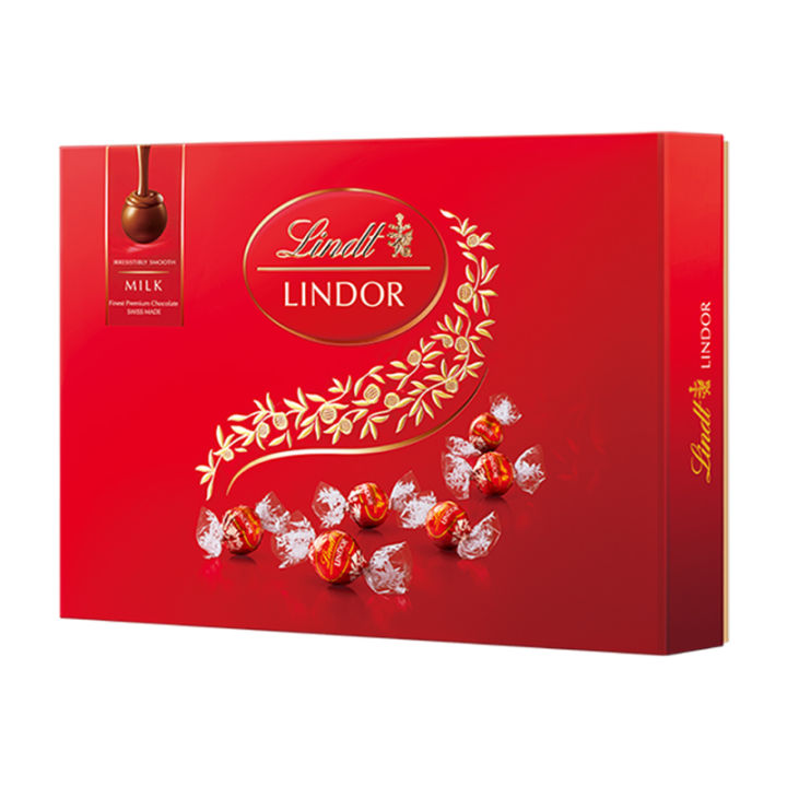 Lindt Swiss Lotus Soft Heart Switzerland imported milk chocolate gift ...