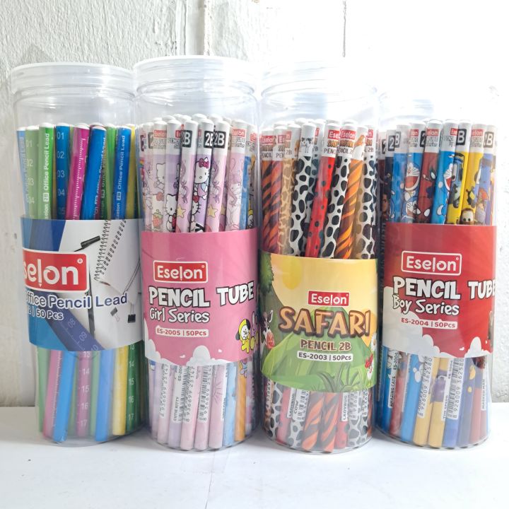 Pensil Tube ESELON / Pensil Toples ESELON isi 50 pcs | Lazada Indonesia