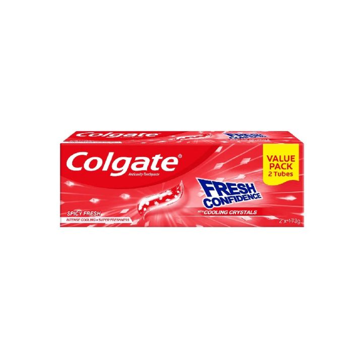 Colgate Spicy Fresh Toothpaste Twin Pack (2 x 173g) | Lazada PH