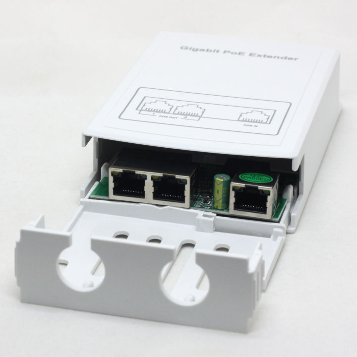 Gigabit 24V Passive PoE Outdoor 3-Port Nano Switch Extender for ...