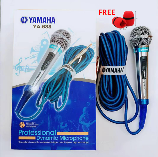 Free Foam YAMAHA Hi-sensitivity SH-865/YA-688/ YA-788 Professional Legendary Vocal Dynamic ...
