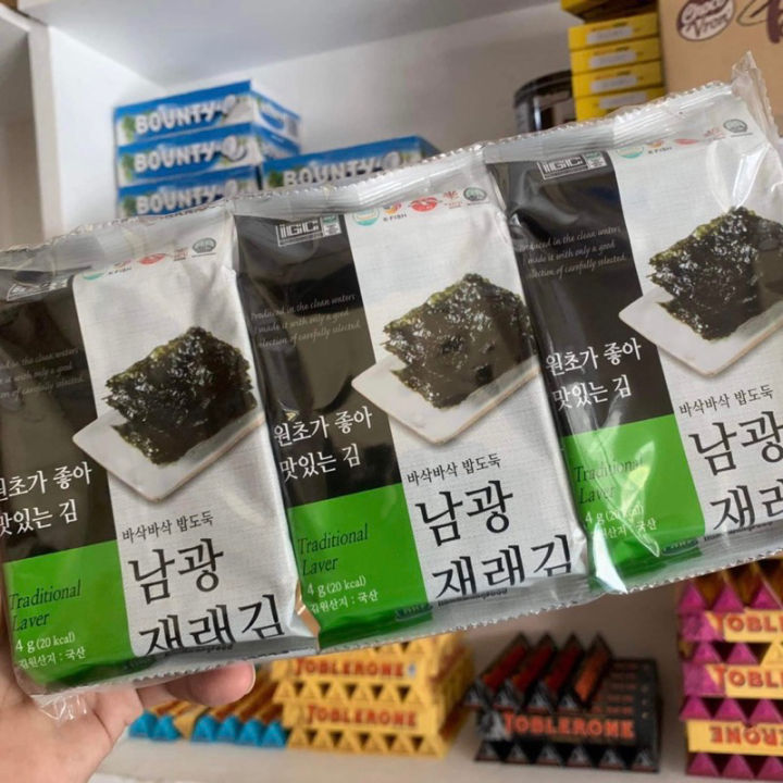 Namkwang Korean Seaweed 3's and 9's / Korean Seasoned Seaweed | Lazada PH