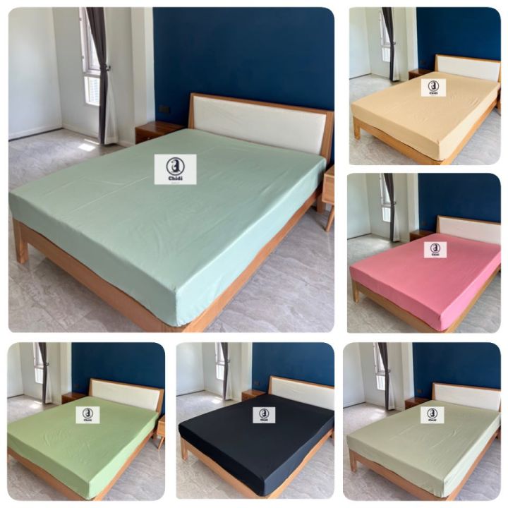 ผ้าปูที่นอนเดี่ยวยางรอบ 360 องศา ขนาด 3 3 5 4 5 และ 6 ฟุต Th