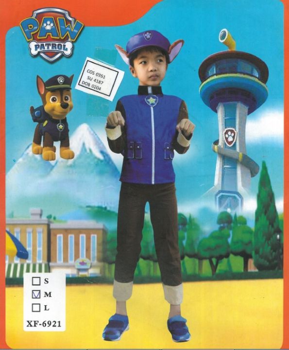 Instant Costumes Paw Patrol - Kids | Lazada