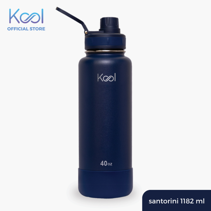 Kool 1182 ml (40 oz) Insulated Stainless Steel Water Bottle With ...