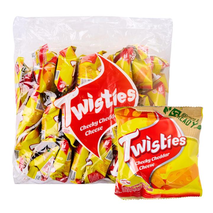 Twisties Cheeky Cheddar Cheese (Bundle Of 24) | Lazada Singapore