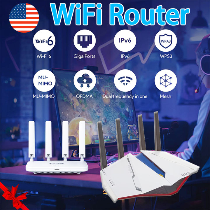 LZD GT990+ WiFi Router Sim Card Modem 4G/5G LTE With 6 Antenna Original ...