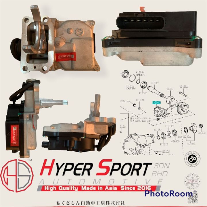 TOYOTA HILUX KUN25 KUN26 REVO GUN125 GUN126 AXIE VACUUM PUMP ACTUATOR ...
